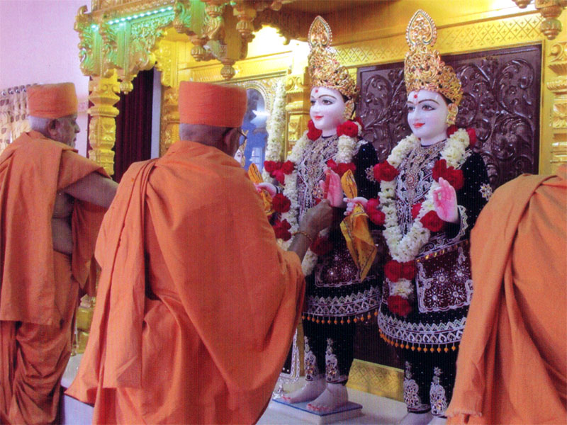 Murti-Pratishtha Mahotsav BAPS Shri Swaminarayan Mandir, Tejgadh, India