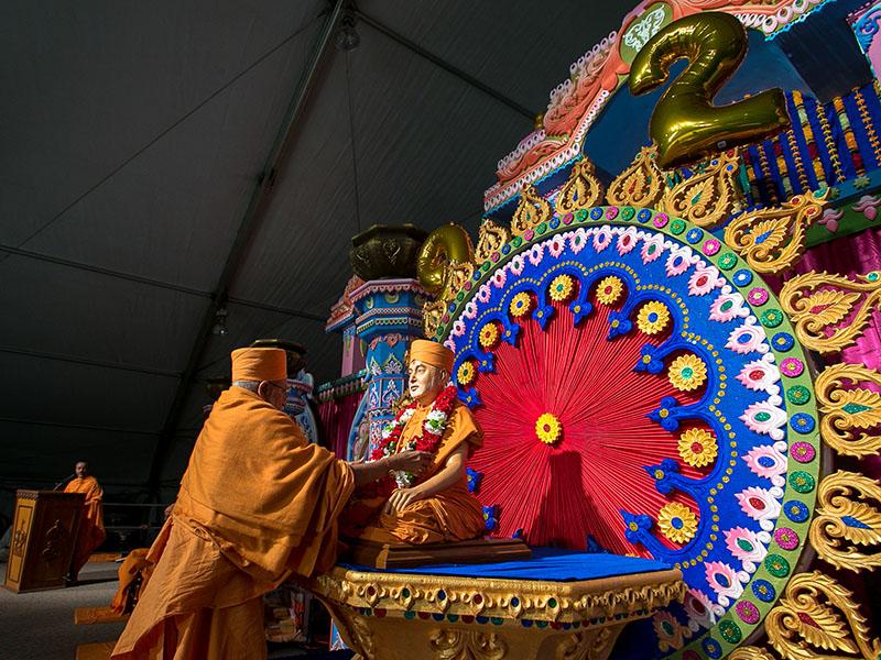 Mandir Mahotsav, BAPS Shri Swaminarayan Mandir, Los Angeles, CA, USA