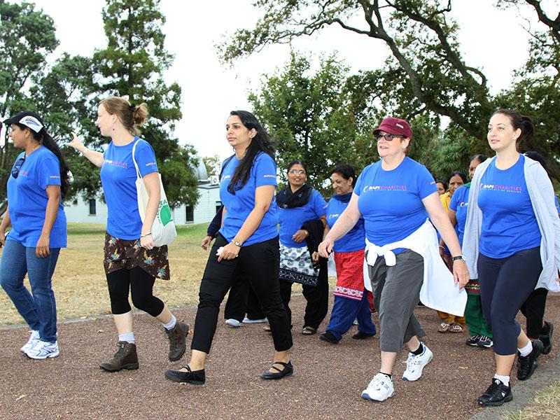 BAPS Walkathon in Aid of Kids@heart, Auckland, New Zealand