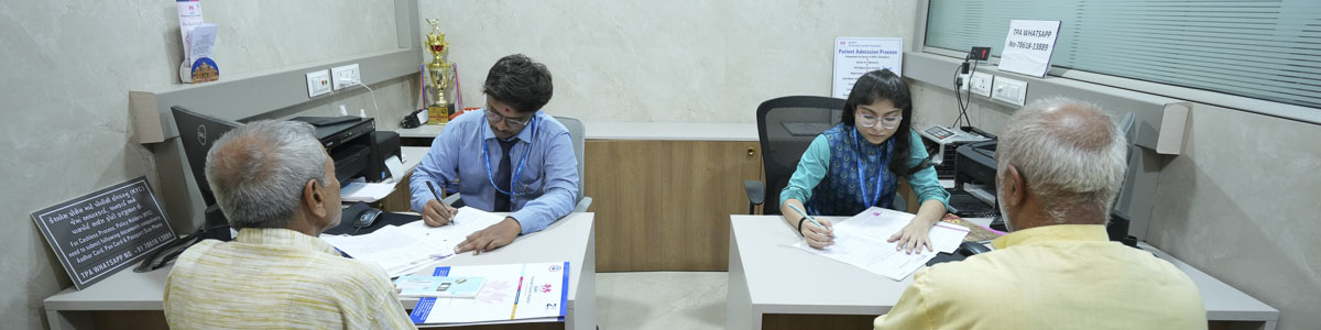BAPS Pramukh Swami Maharaj Hospital - Surat Hospital - Admission Process