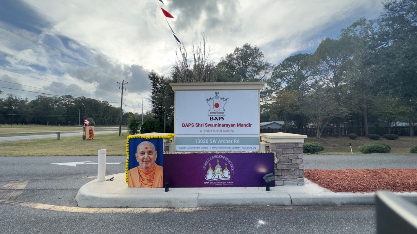 BAPS Shri Swaminarayan Mandir, Gainesville