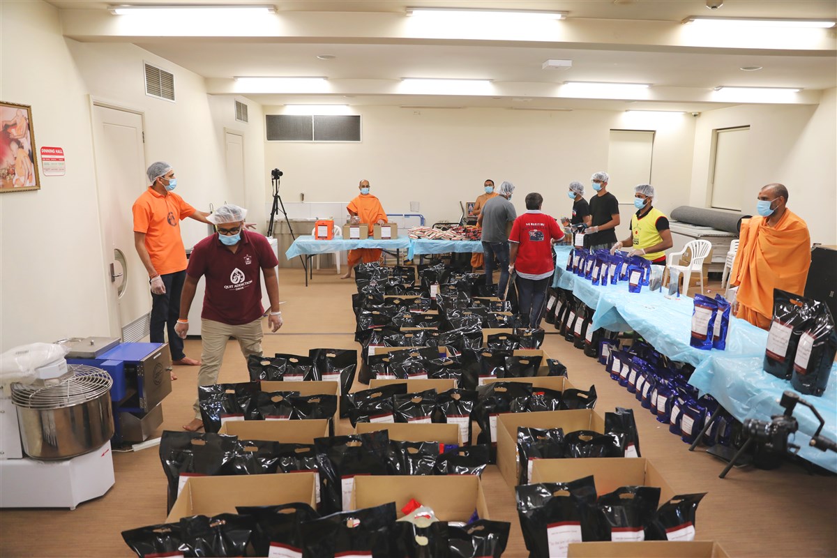 BAPS Provides Assistance During Coronavirus Pandemic, Asia Pacific