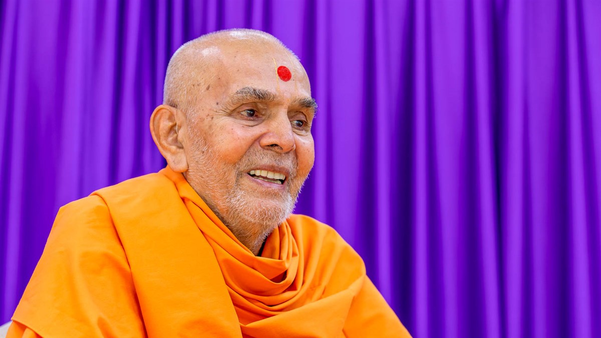 29 September 2021 - HH Mahant Swami Maharaj's Vicharan, Sarangpur, India