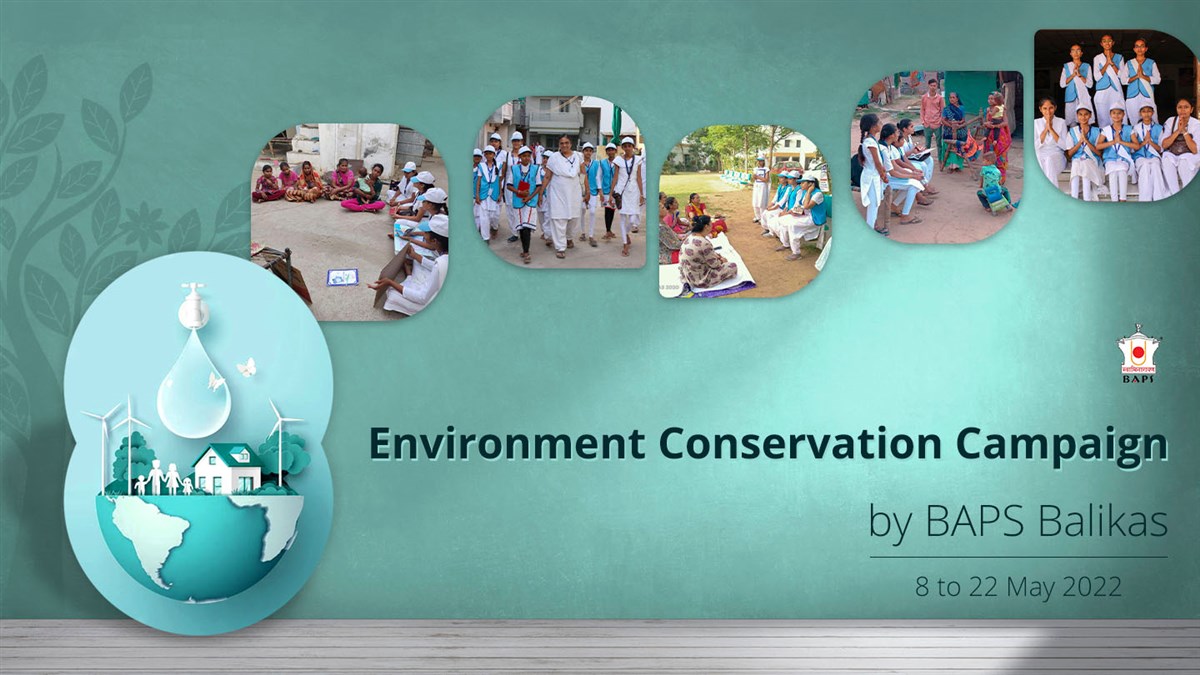 Environment Conservation Campaign by BAPS Balikas, India