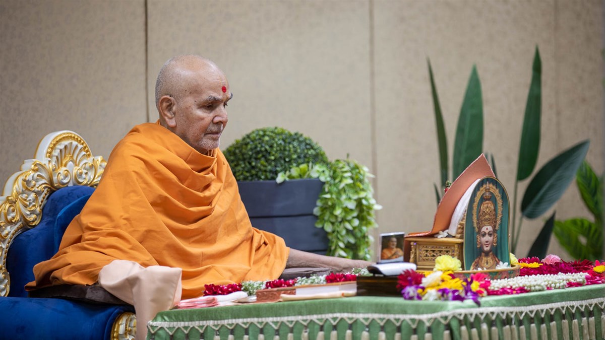 20 June 2022 - HH Mahant Swami Maharaj's Vicharan, Ahmedabad, India