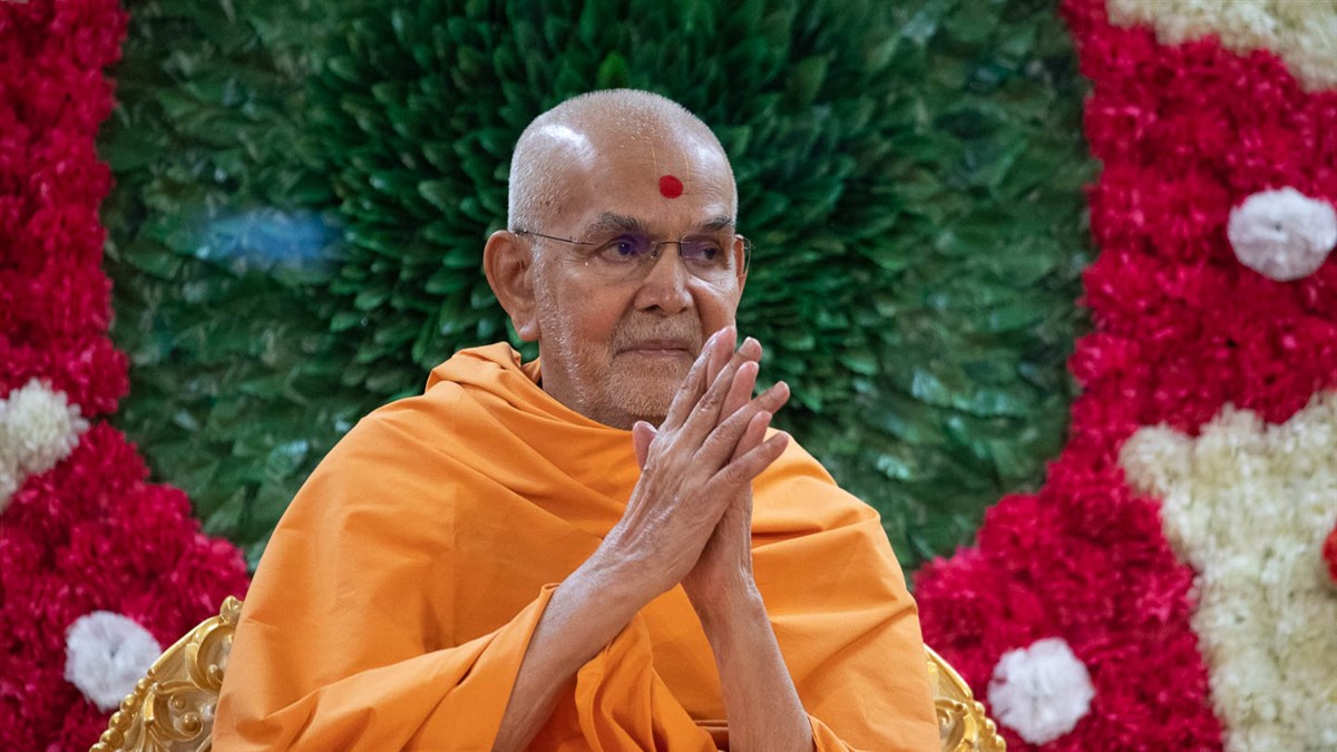 23 June 2022 - HH Mahant Swami Maharaj's Vicharan, Ahmedabad, India