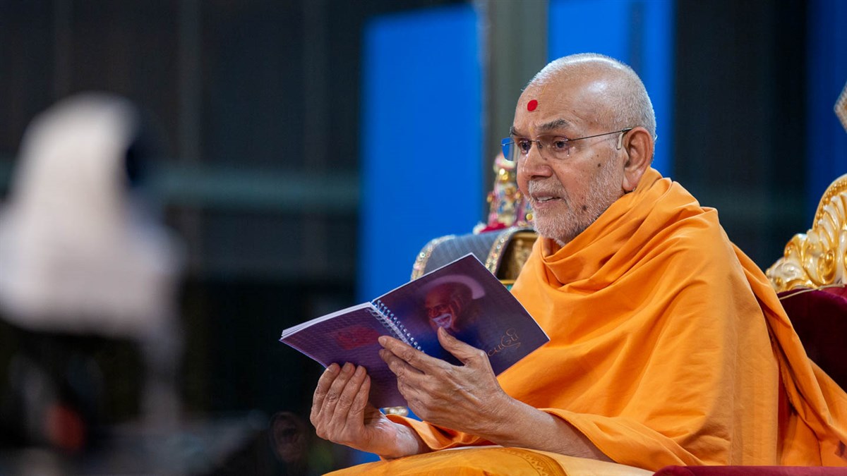27 June 2022 - HH Mahant Swami Maharaj's Vicharan, Ahmedabad, India