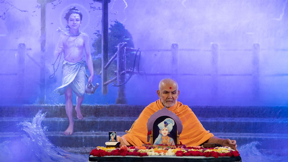 09 July 2022 - HH Mahant Swami Maharaj's Vicharan, Ahmedabad, India