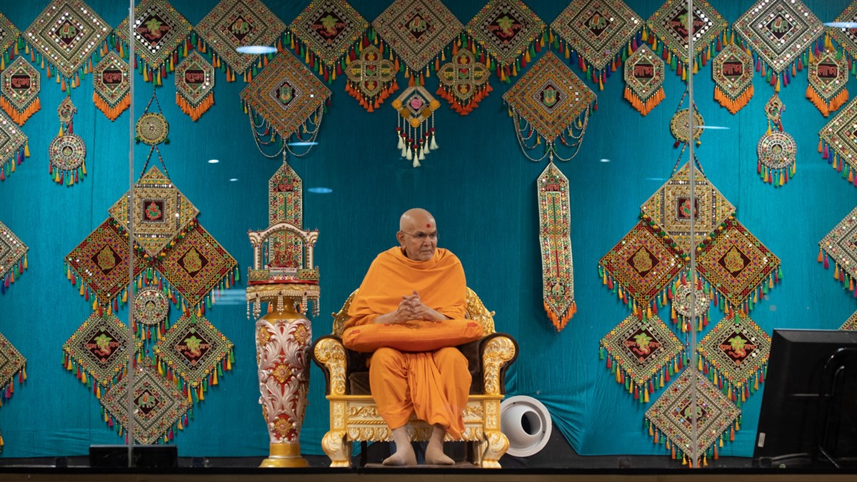 16 July 2022 - HH Mahant Swami Maharaj's Vicharan, Ahmedabad, India