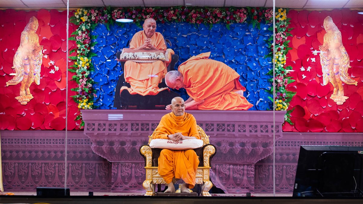 20 July 2022 - HH Mahant Swami Maharaj's Vicharan, Ahmedabad, India