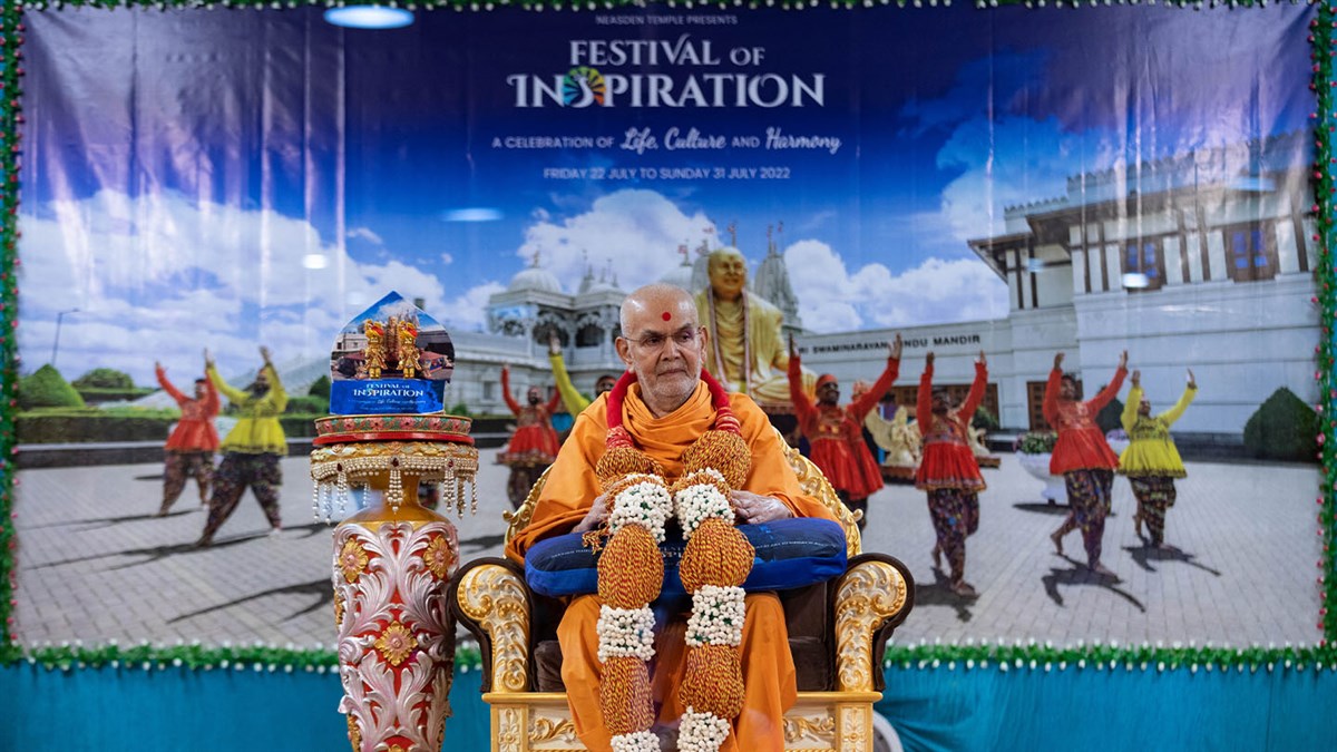 22 July 2022 - HH Pramukh Swami Maharaj's Vicharan, Ahmedabad, India