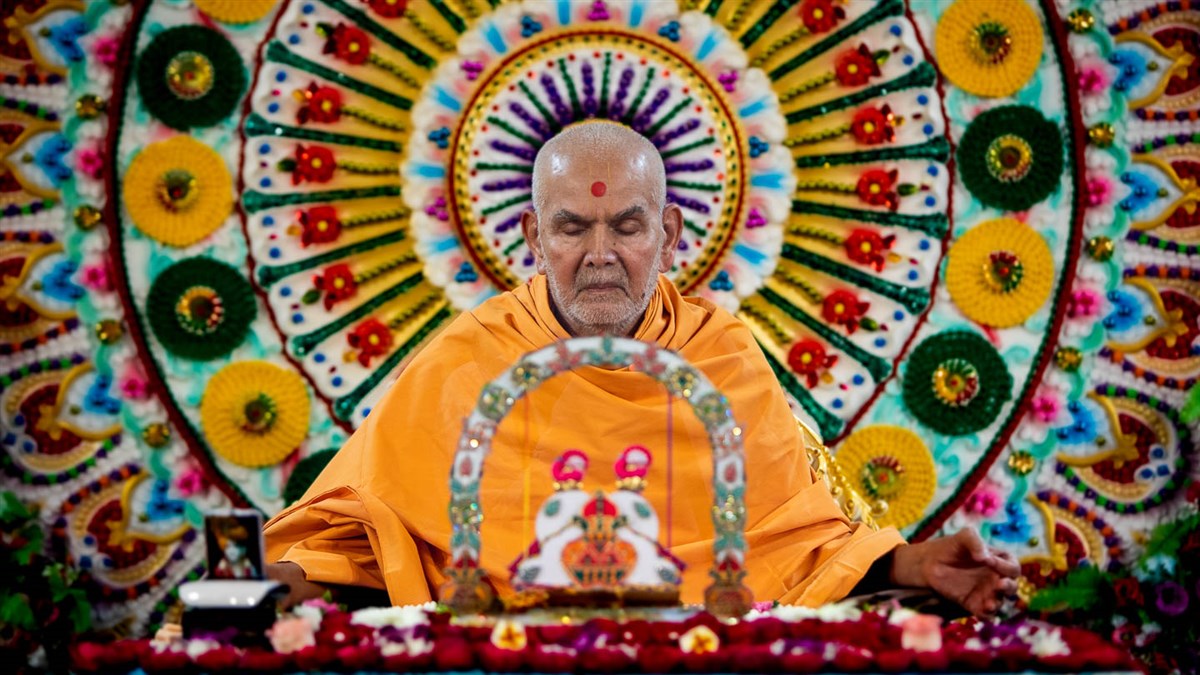23 July 2022 - HH Mahant Swami Maharaj's Vicharan, Ahmedabad, India