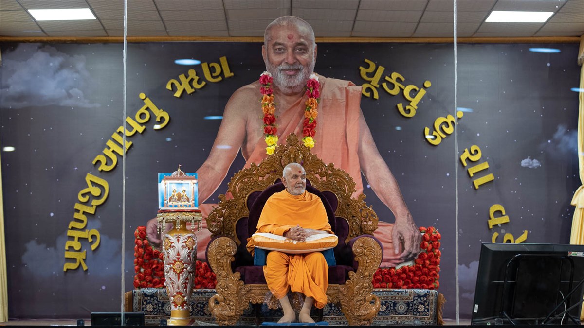 07 August 2022 - HH Mahant Swami Maharaj's Vicharan, Ahmedabad, India