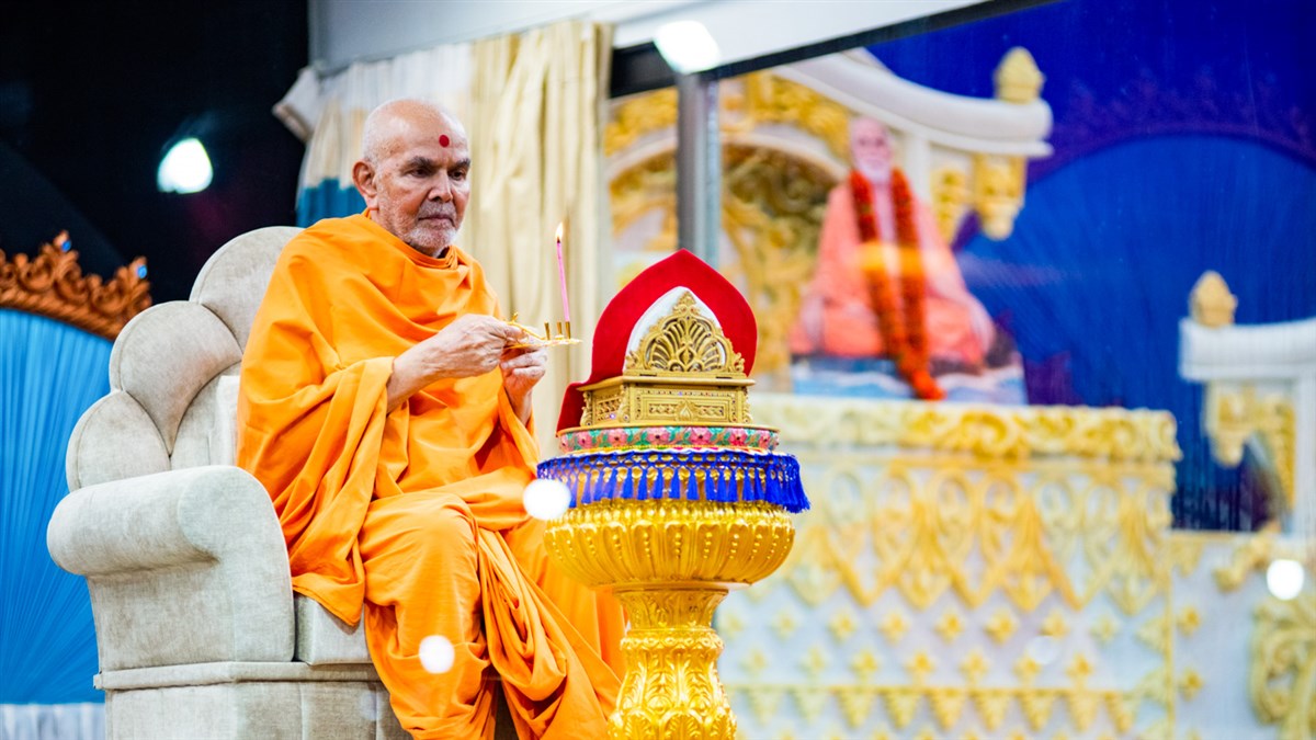 22 August 2022 - HH Mahant Swami Maharaj's Vicharan, Anand, India