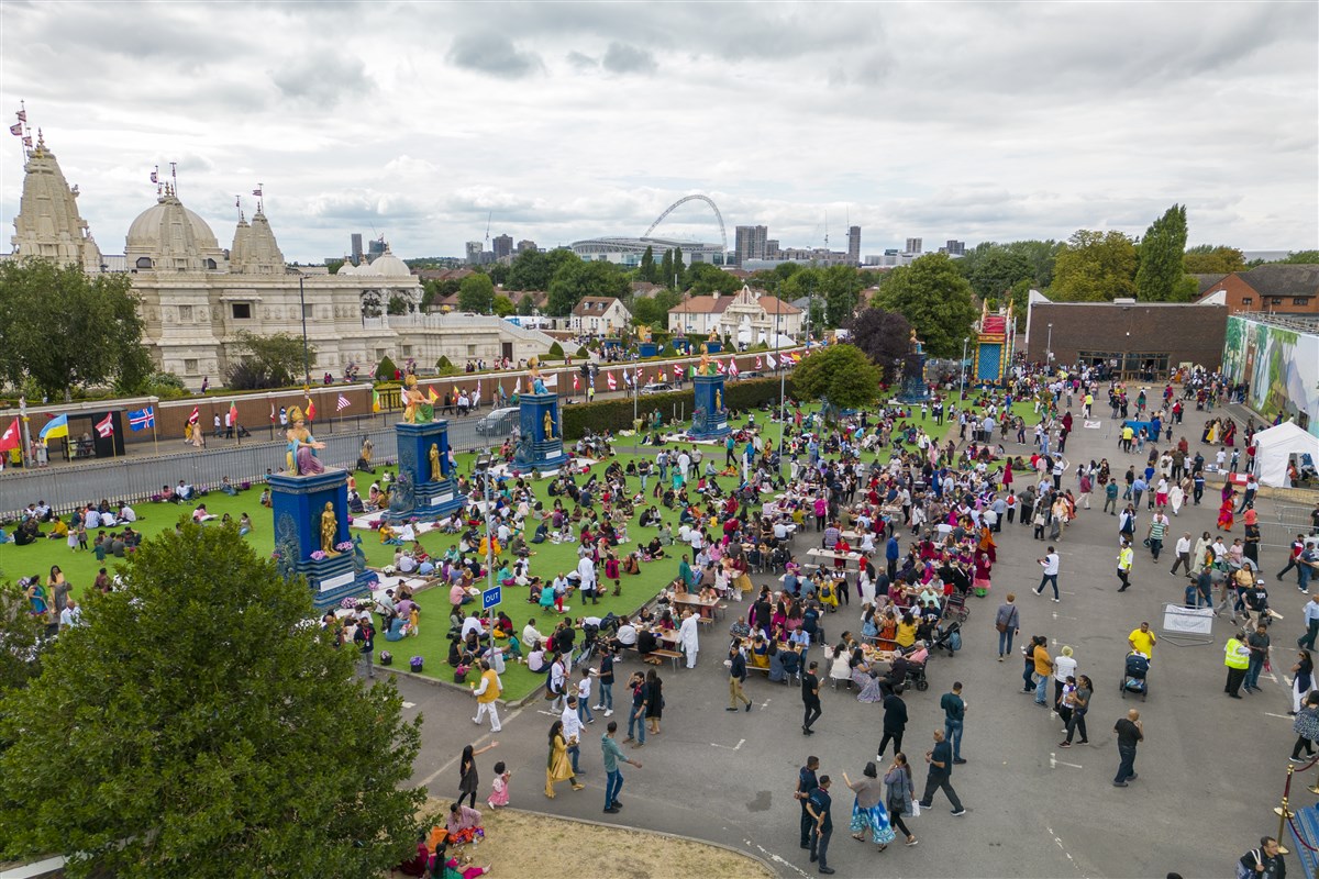 ‘Festival of Inspiration’ at Neasden Temple, London, UK