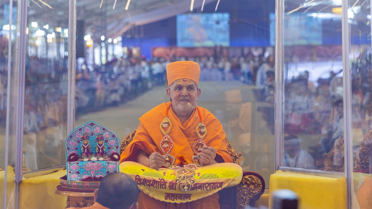 26 September 2022 - HH Mahant Swami Maharaj's Vicharan, Nashik, India