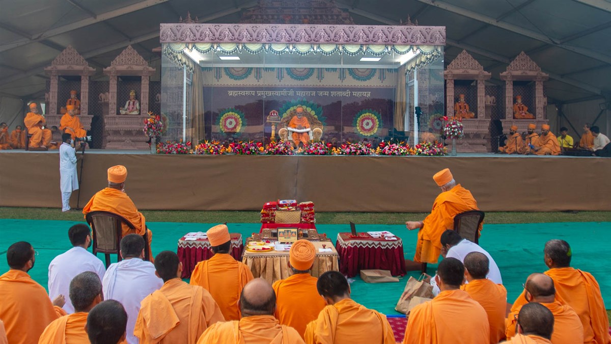 05 October 2022 - HH Mahant Swami Maharaj's Vicharan, Delhi, India