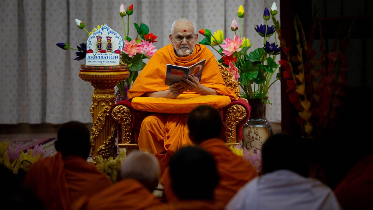 07 October 2022 - HH Mahant Swami Maharaj's Vicharan, Delhi, India