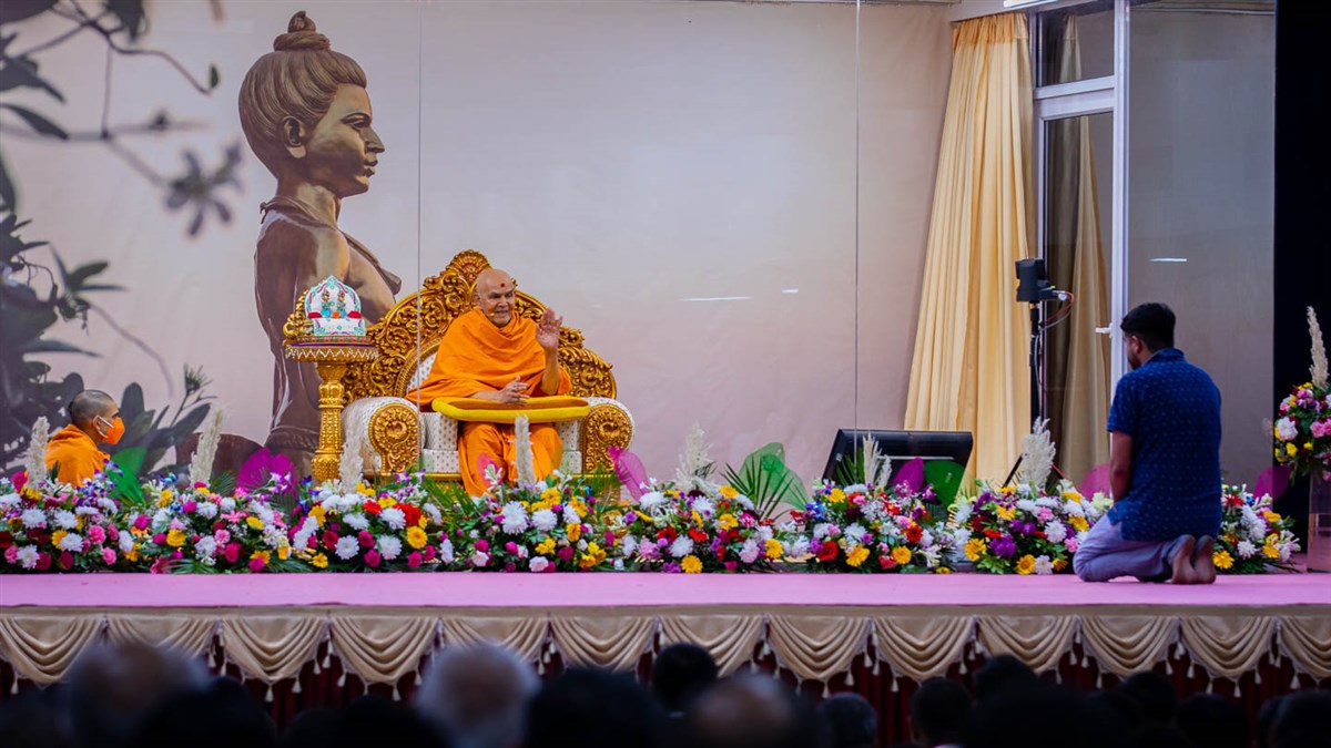 11 October 2022 - HH Mahant Swami Maharaj's Vicharan, Delhi, India
