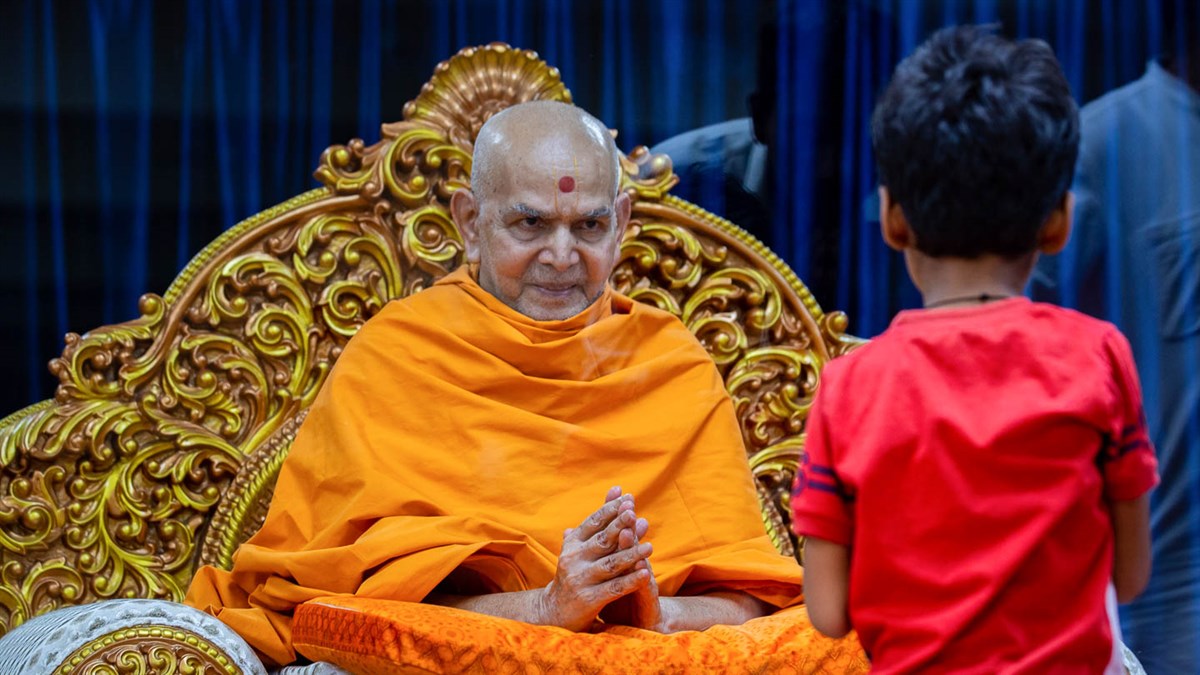 12 October 2022 - HH Mahant Swami Maharaj's Vicharan, Delhi, India