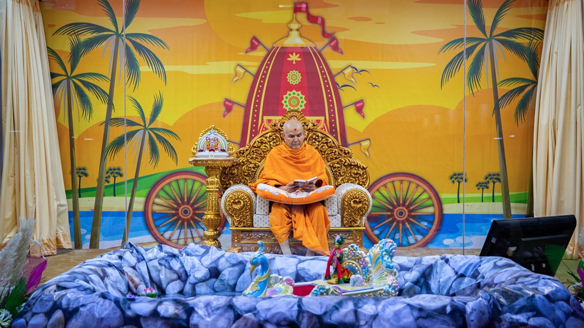 13 October 2022 - HH Mahant Swami Maharaj's Vicharan, Delhi, India