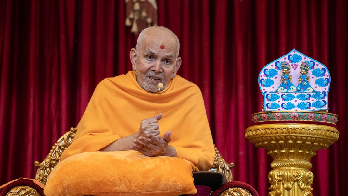 16 March 2023 - HH Mahant Swami Maharaj's Vicharan, Sarangpur, India