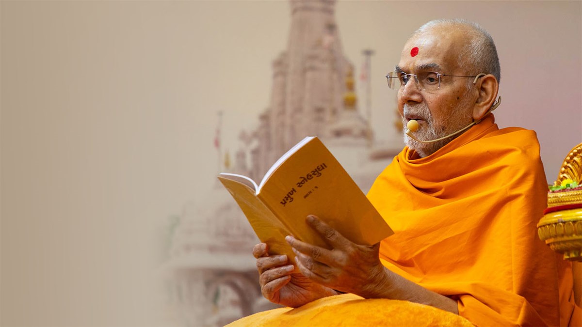 27 March 2023 - HH Mahant Swami Maharaj's Vicharan, Sarangpur, India