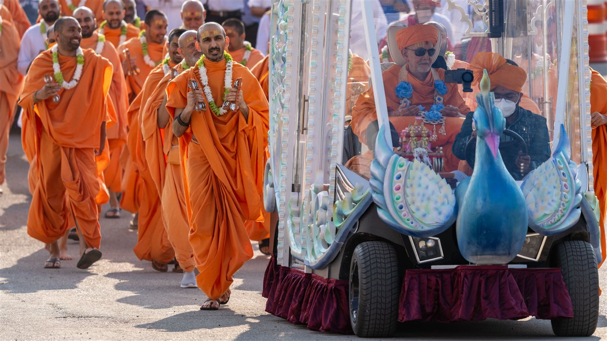 20 June 2023 - HH Mahant Swami Maharaj's Vicharan, Toronto, ON, Canada