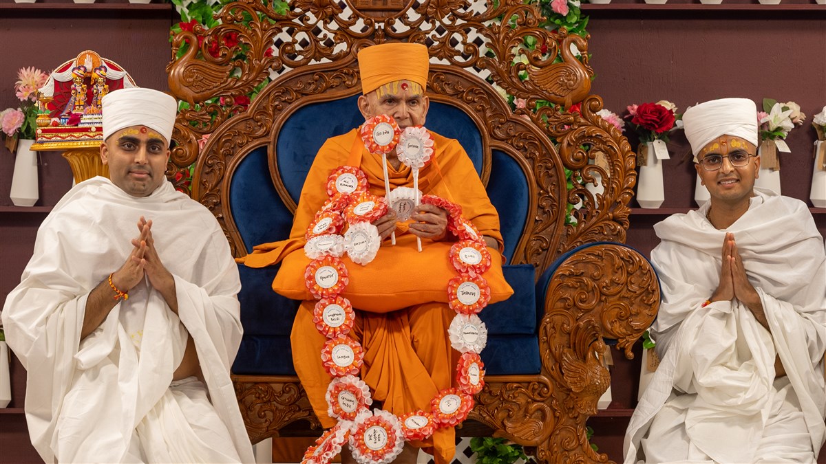 02 July 2023 - HH Mahant Swami Maharaj's Vicharan, Toronto, ON, Canada