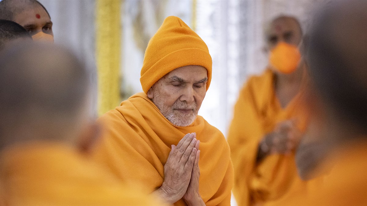 17 July 2023 - HH Mahant Swami Maharaj's Vicharan, Robbinsville, NJ, USA