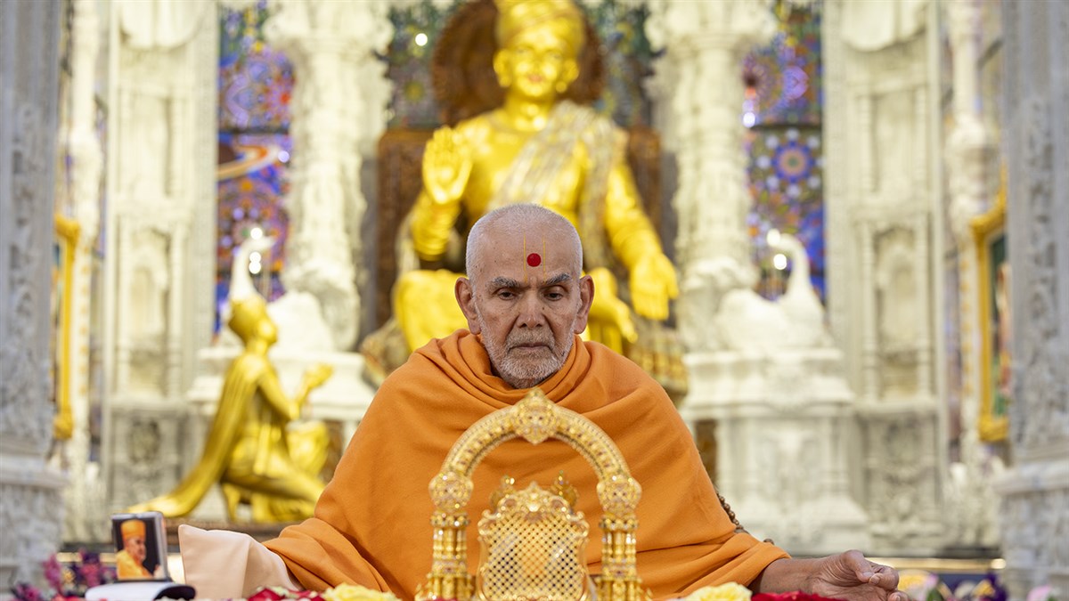 10 October 2023 - HH Mahant Swami Maharaj's Vicharan, Robbinsville, NJ, USA