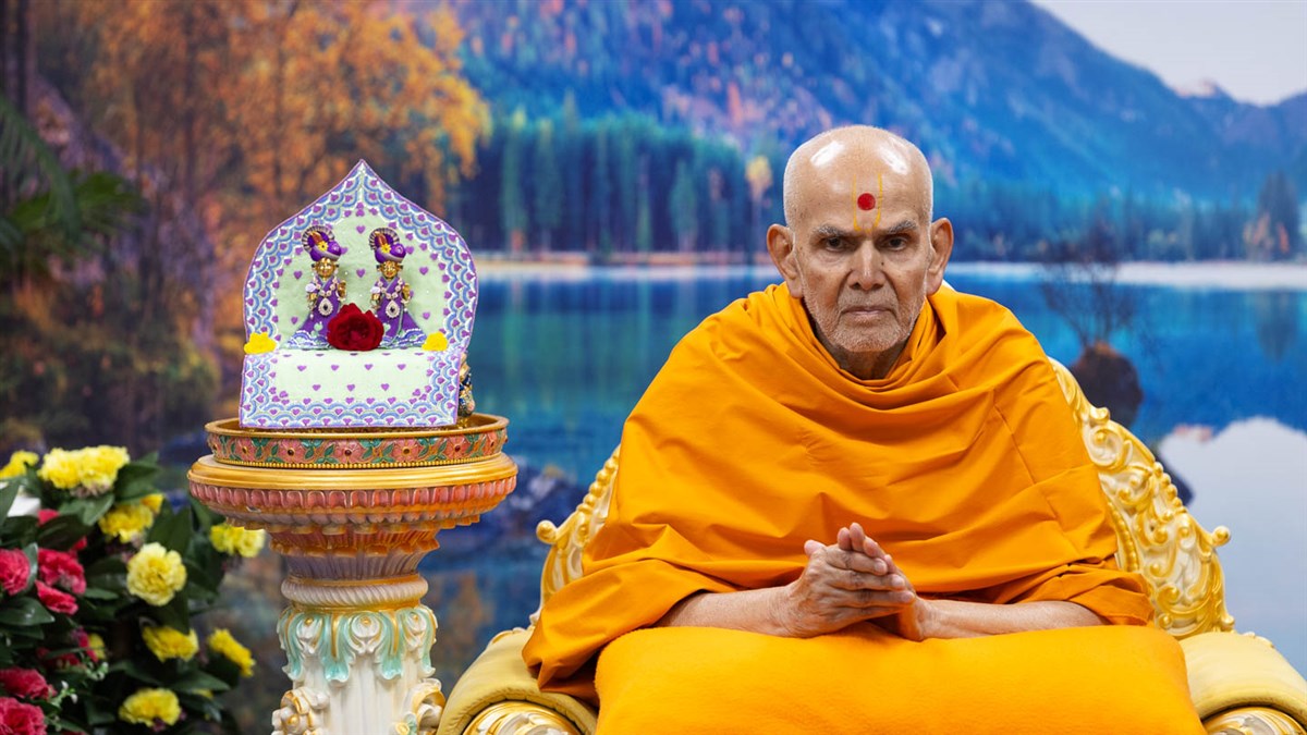 29 February 2024 - HH Mahant Swami Maharaj's Vicharan, Ahmedabad, India