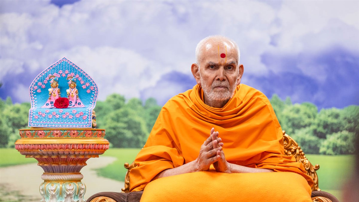 16 March 2024 - HH Mahant Swami Maharaj's Vicharan, Ahmedabad, India