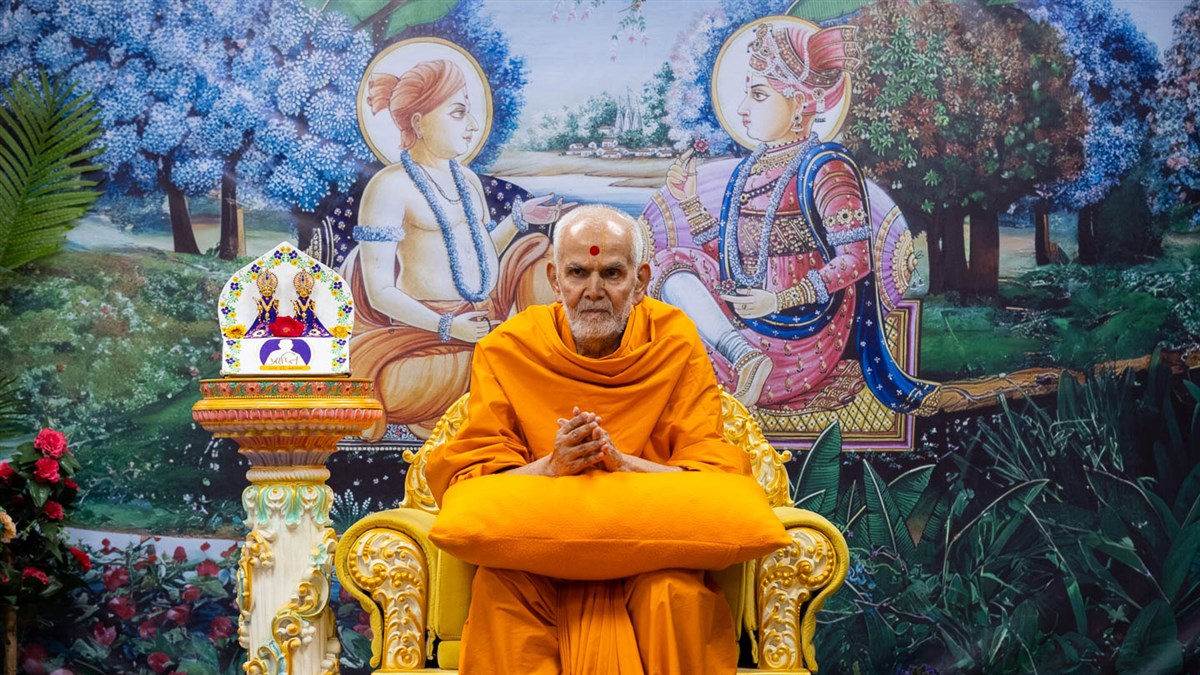20 March 2024 - HH Mahant Swami Maharaj's Vicharan, Ahmedabad, India