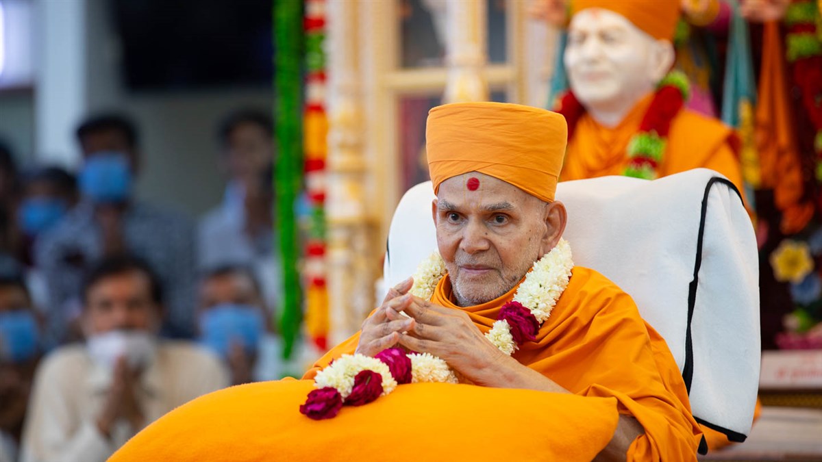 29 March 2024 - HH Mahant Swami Maharaj's Vicharan, Ahmedabad, India