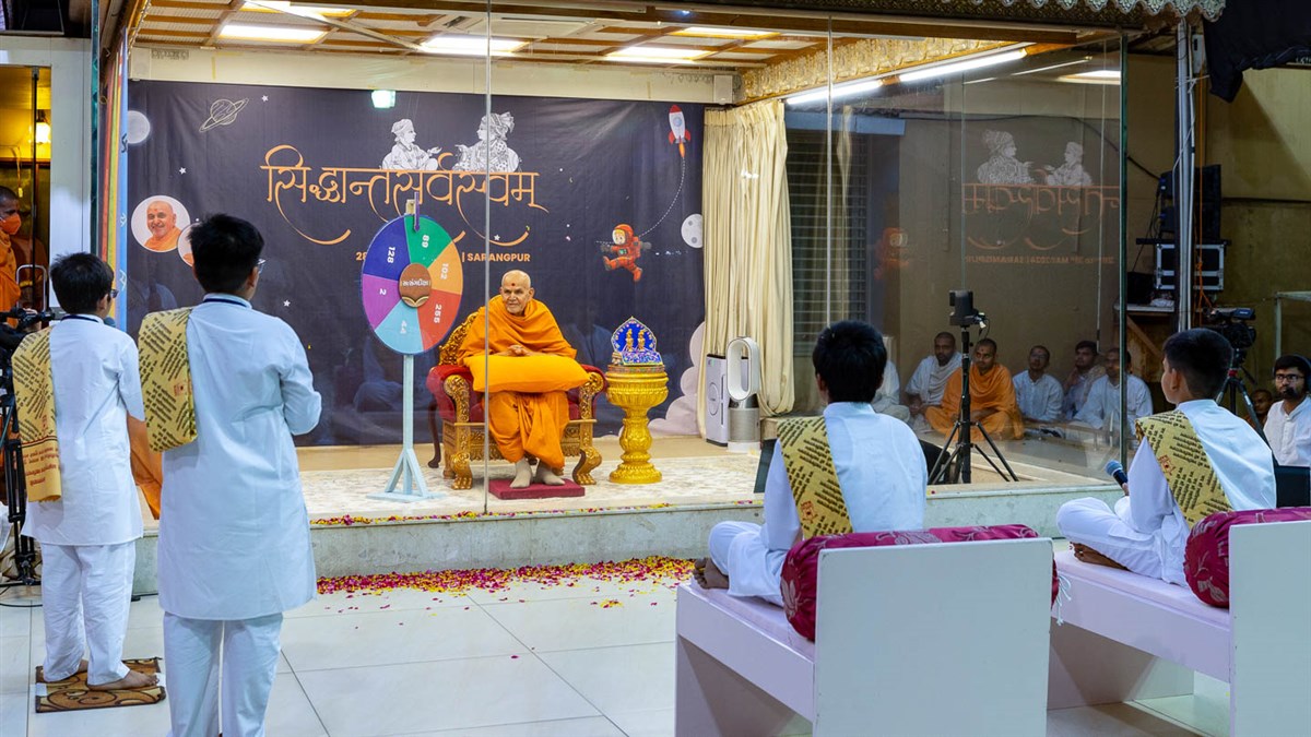 28 May 2024 - HH Mahant Swami Maharaj's Vicharan, Sarangpur, India