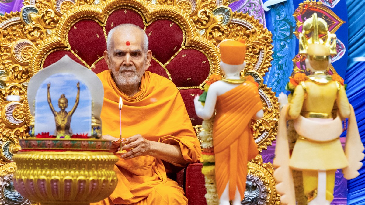 15 September 2024 - HH Mahant Swami Maharaj's Vicharan, Mumbai, India
