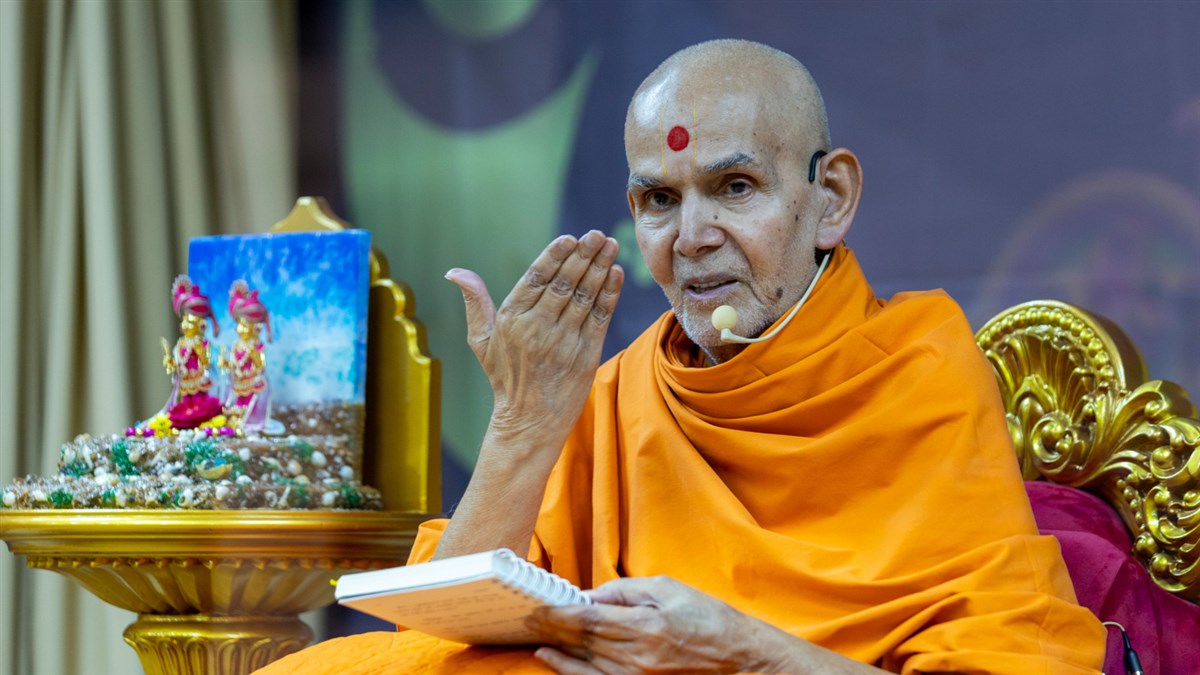 20 October 2024 - HH Mahant Swami Maharaj's Vicharan, Gondal, India