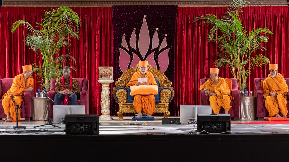 30 January 2025 - HH Mahant Swami Maharaj's Vicharan, Johannesburg ...