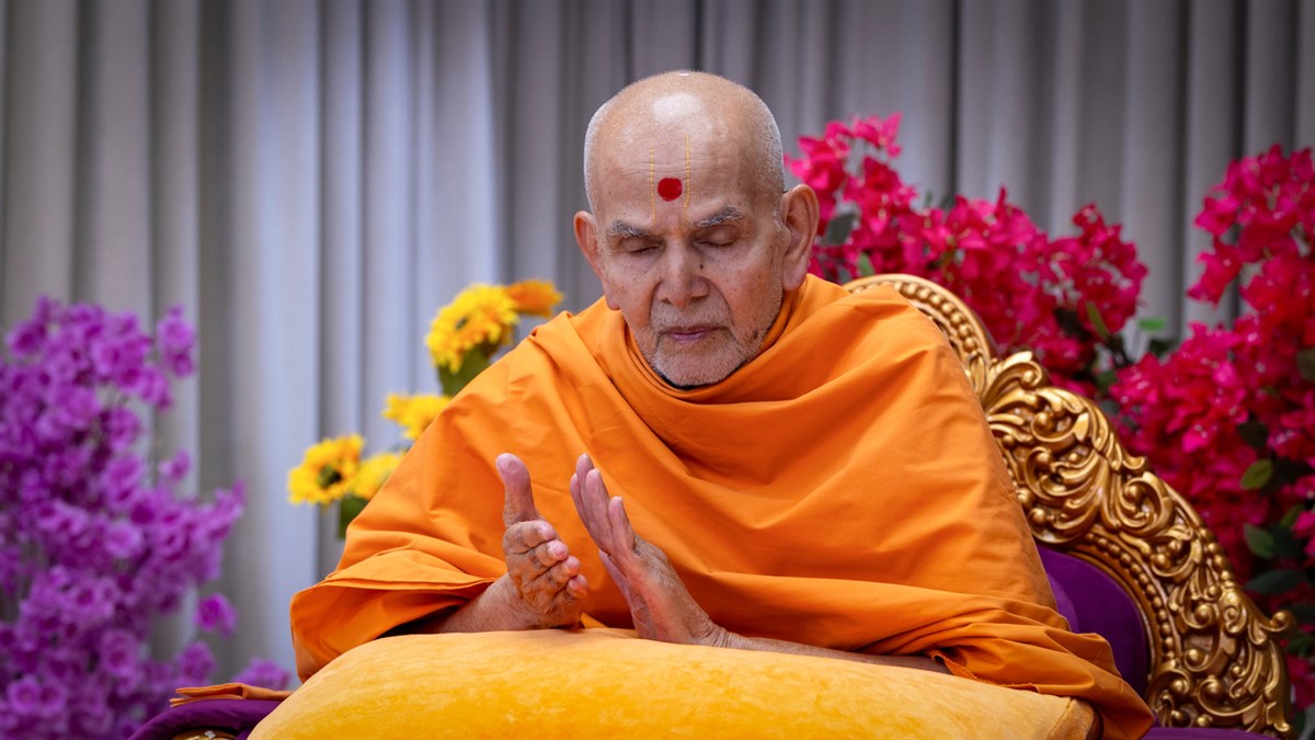 14 July 2025 - HH Mahant Swami Maharaj's Vicharan, Bochasan, India