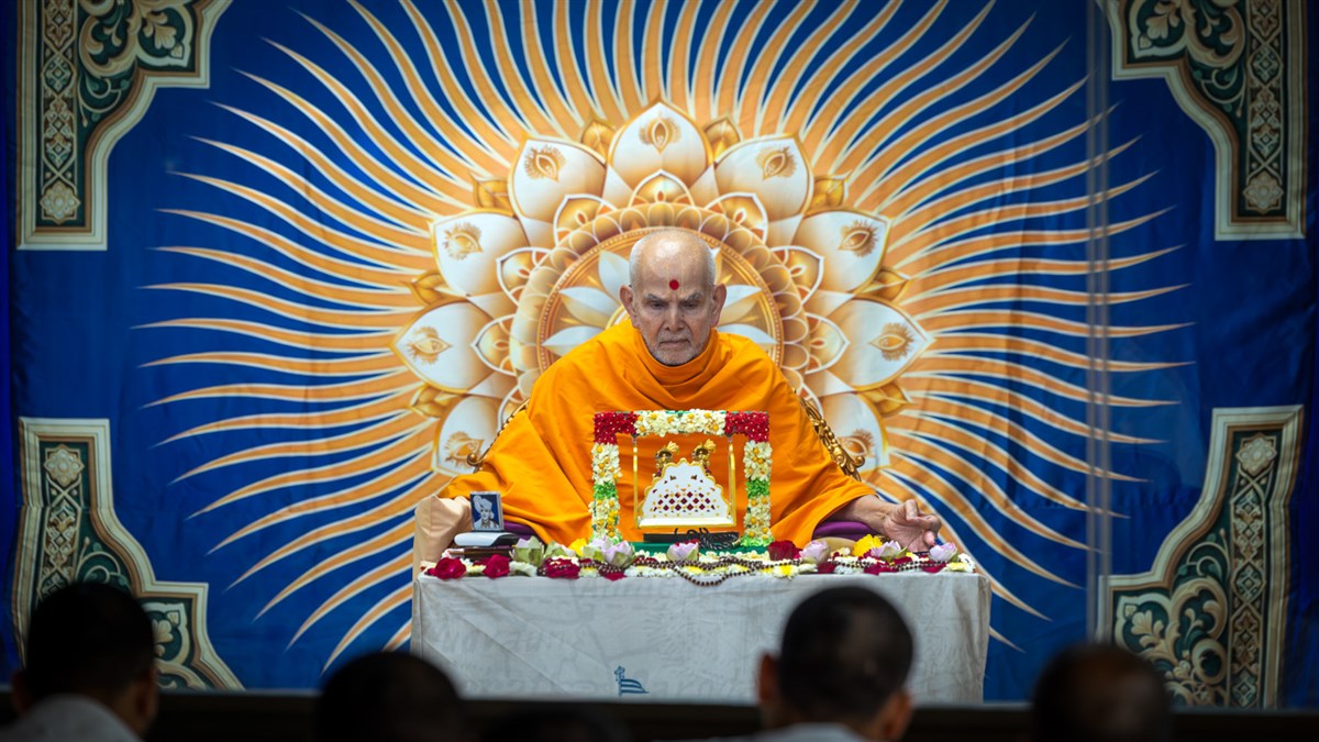 21 July 2025 - HH Mahant Swami Maharaj's Vicharan, Bochasan, India