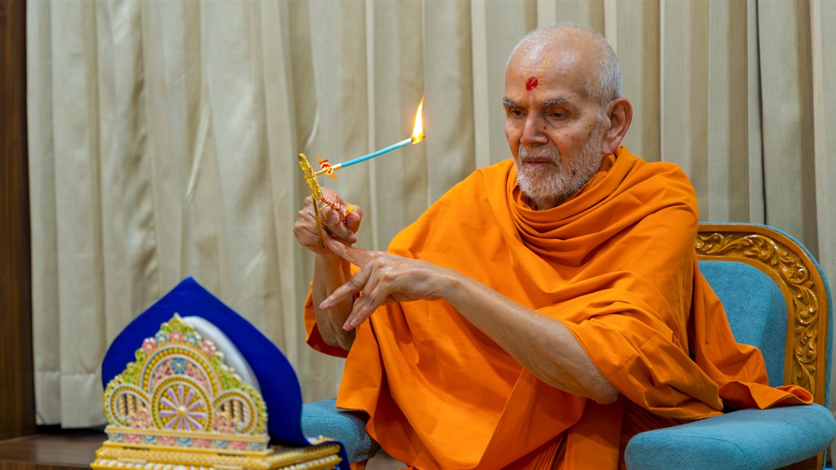 01 September 2025 - HH Mahant Swami Maharaj's Vicharan, Himmatnagar, India