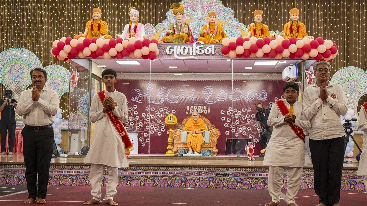 23 October 2025 - HH Mahant Swami Maharaj's Vicharan, Gondal, India